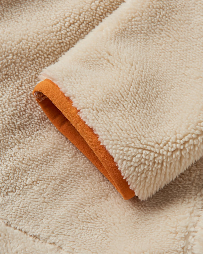 Iris Collarless Recycled Fleece Oat – Passenger