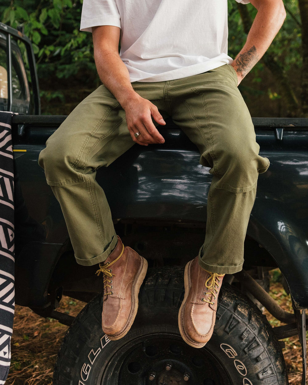 Vantage Cotton Canvas Trouser Khaki – Passenger