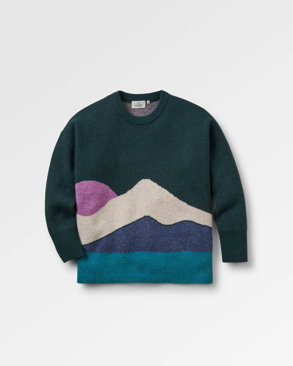Vista Knitted Jumper Rain Forest – Passenger