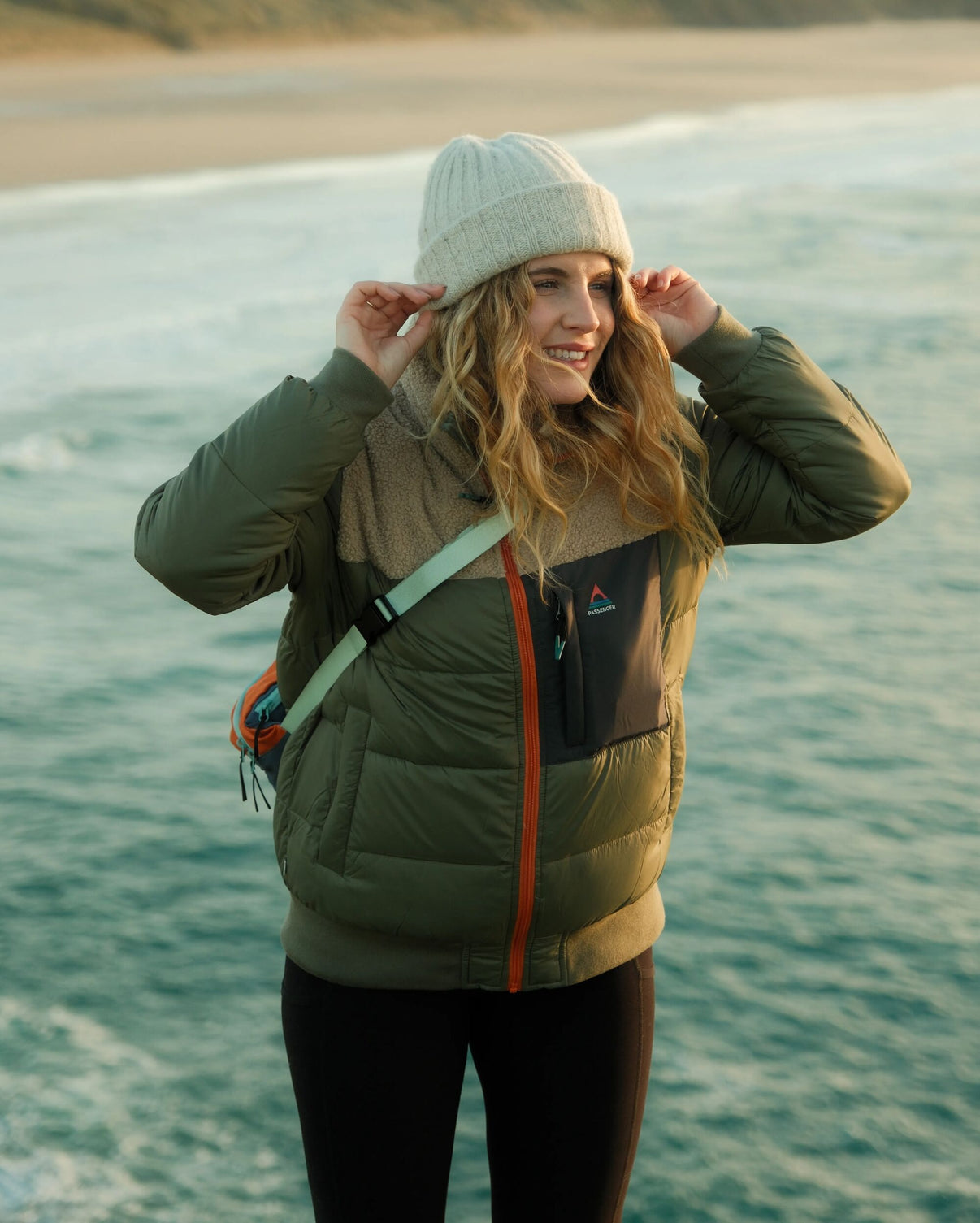 Inspire Recycled Insulated Jacket Dusty Olive – Passenger