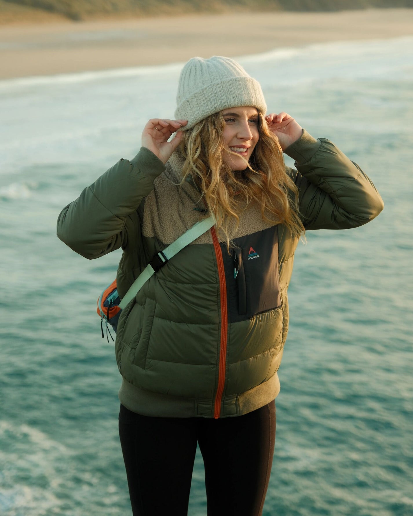 Inspire Recycled Insulated Jacket Dusty Olive – Passenger