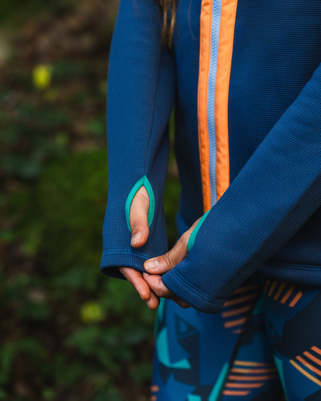 Slope Hooded Recycled Fleece Dark Denim – Passenger