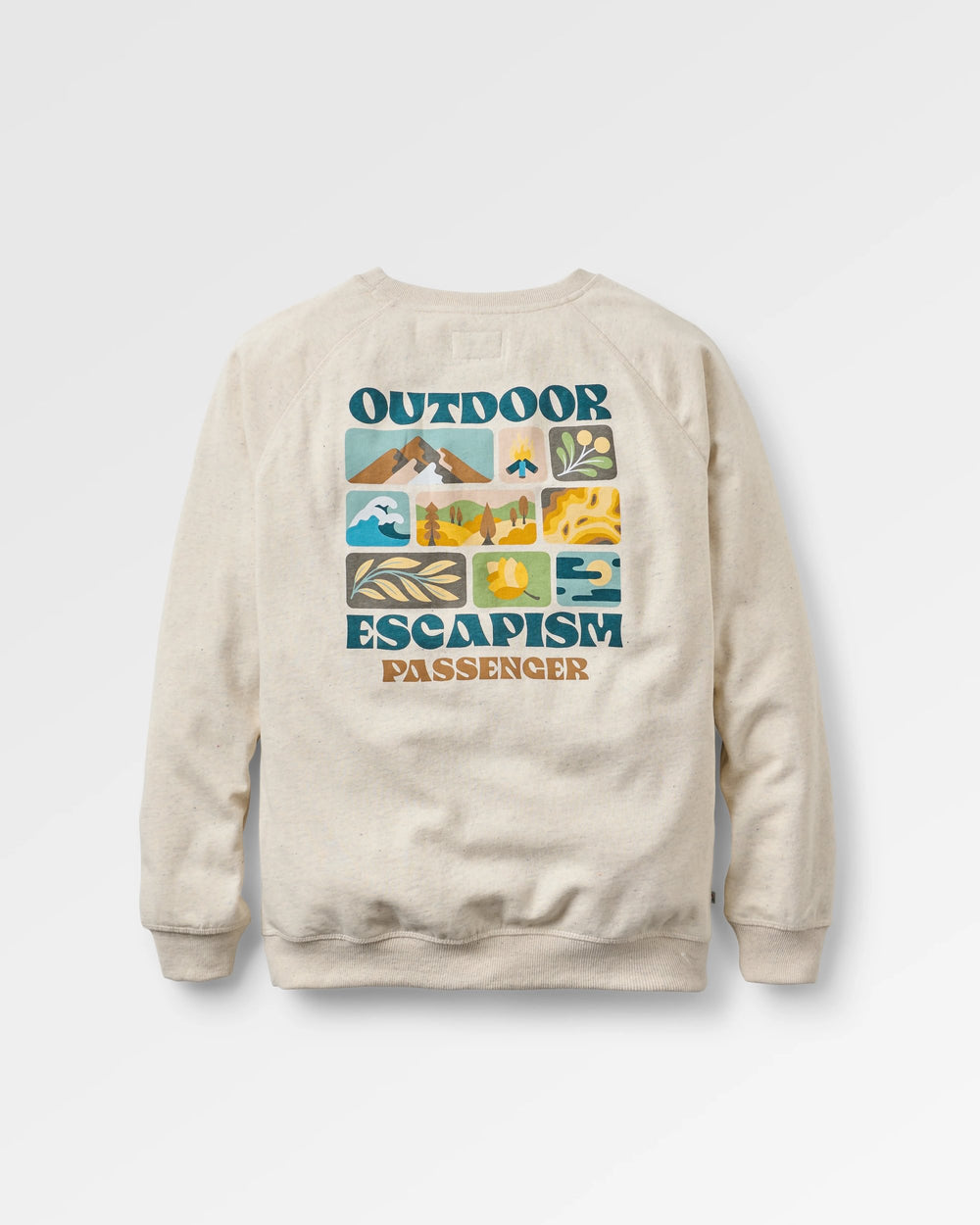 Patch Sweatshirt Milky Marl – Passenger