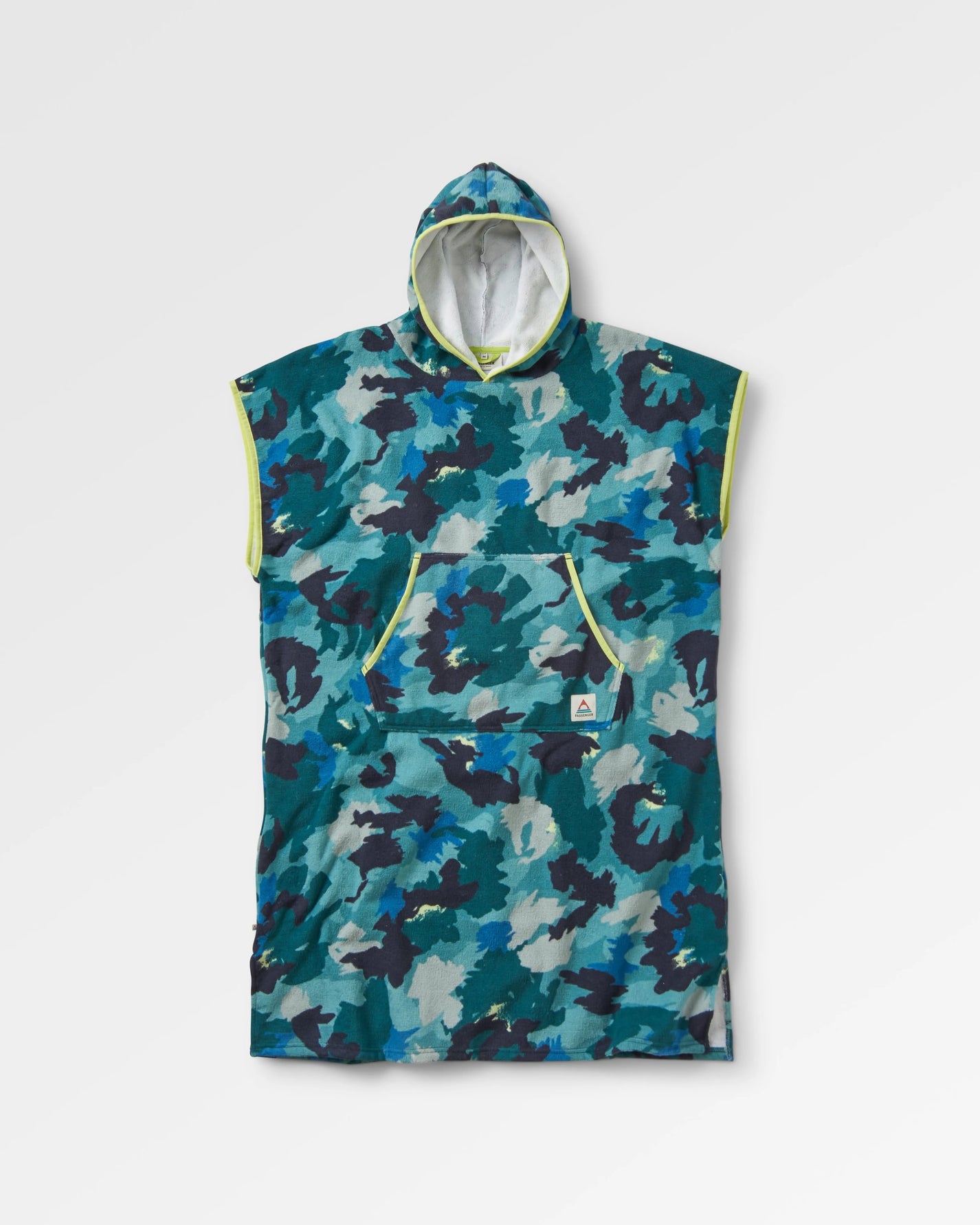 Tulum Recycled Towel Poncho Alpine Camo Khaki – Passenger