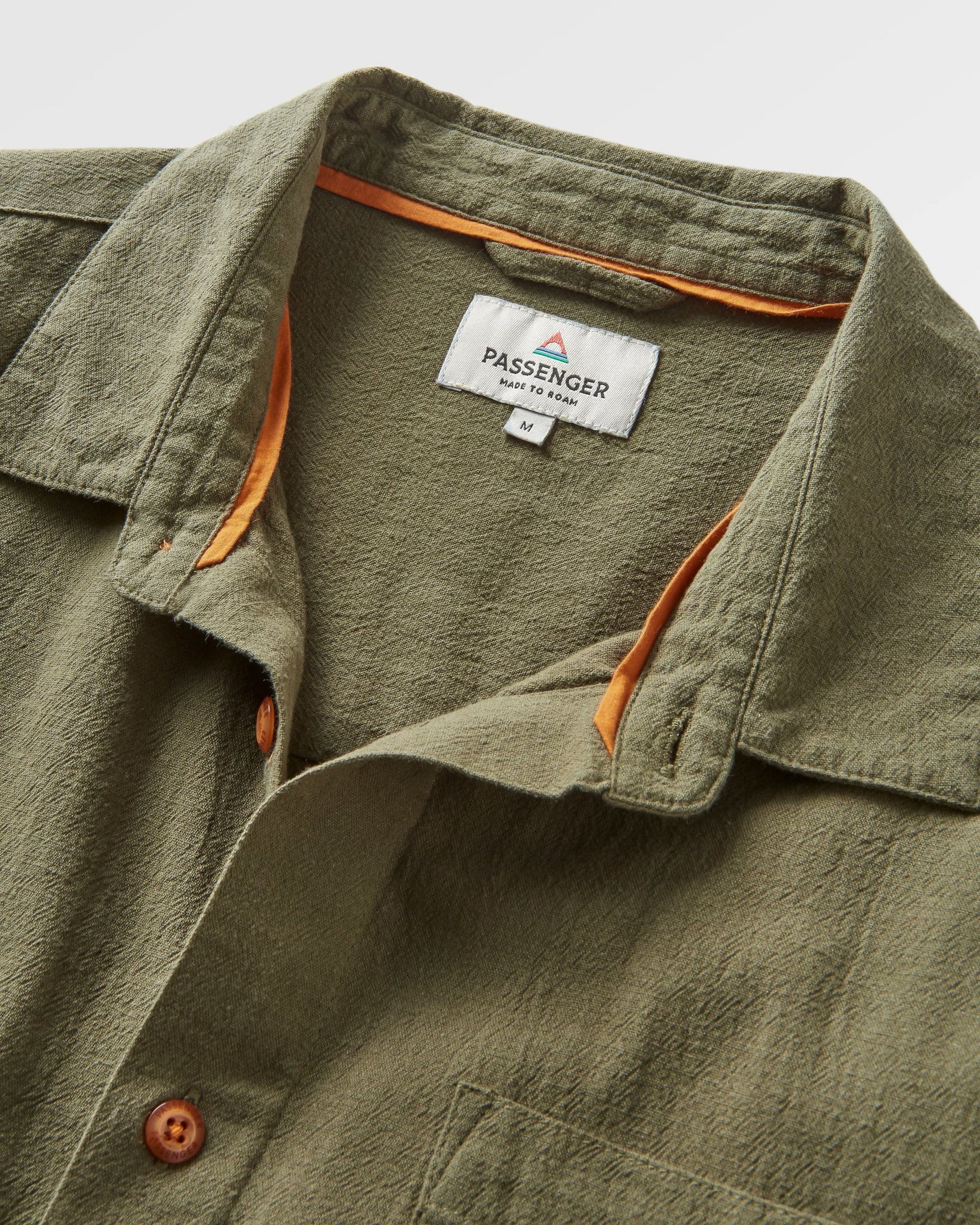 Arica Textured Shirt Khaki – Passenger