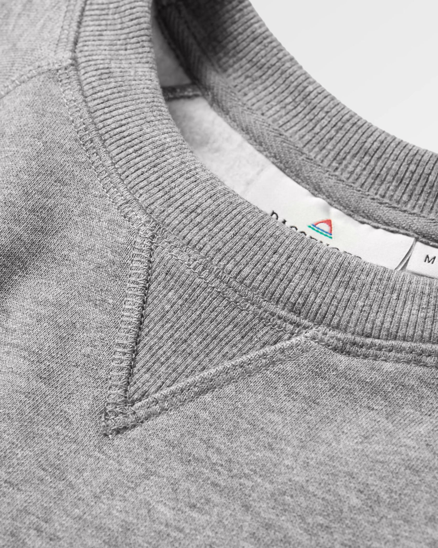Heritage Recycled Cotton Sweatshirt Dark Grey Marl – Passenger