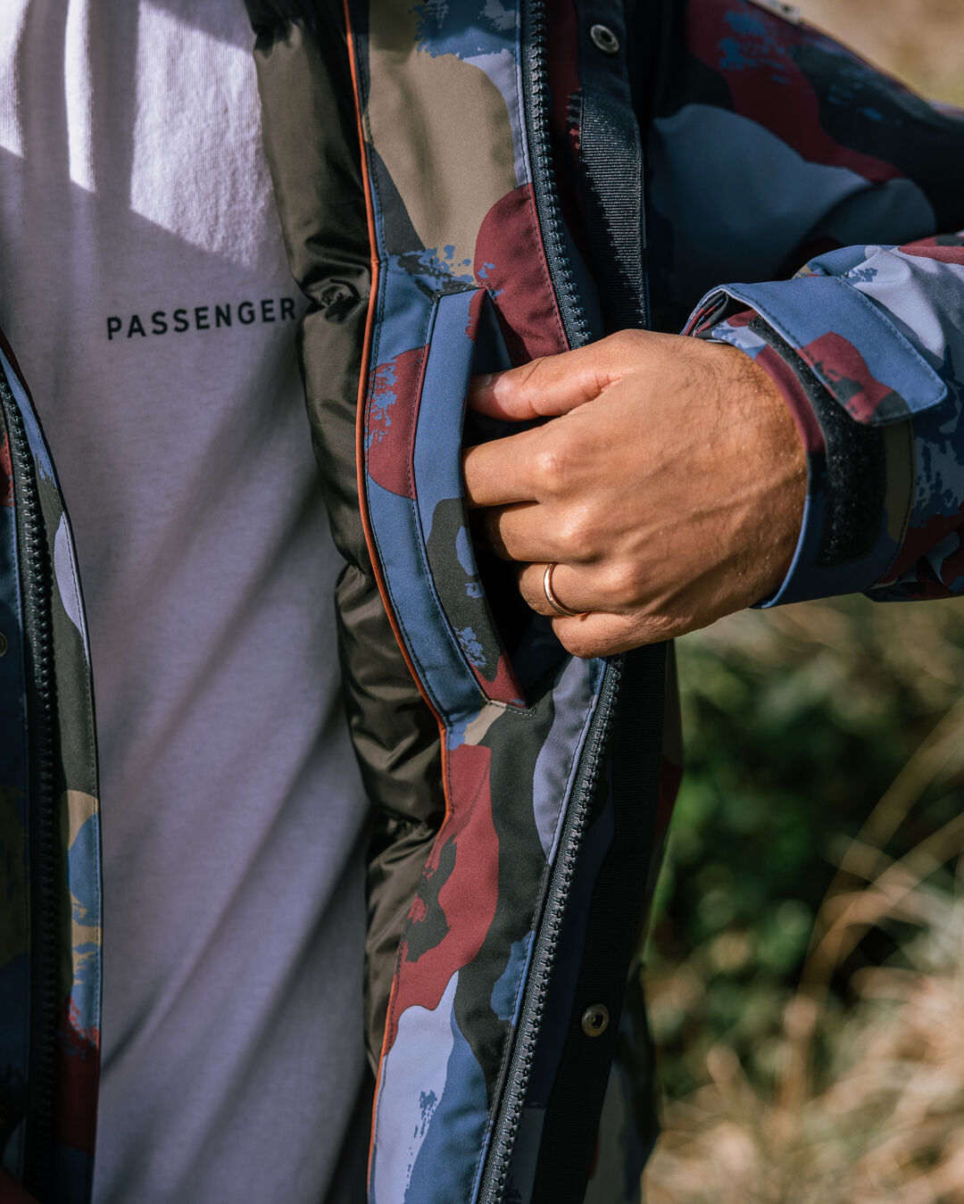 Baltic Recycled Insulated Jacket Sycamore Pattern – Passenger