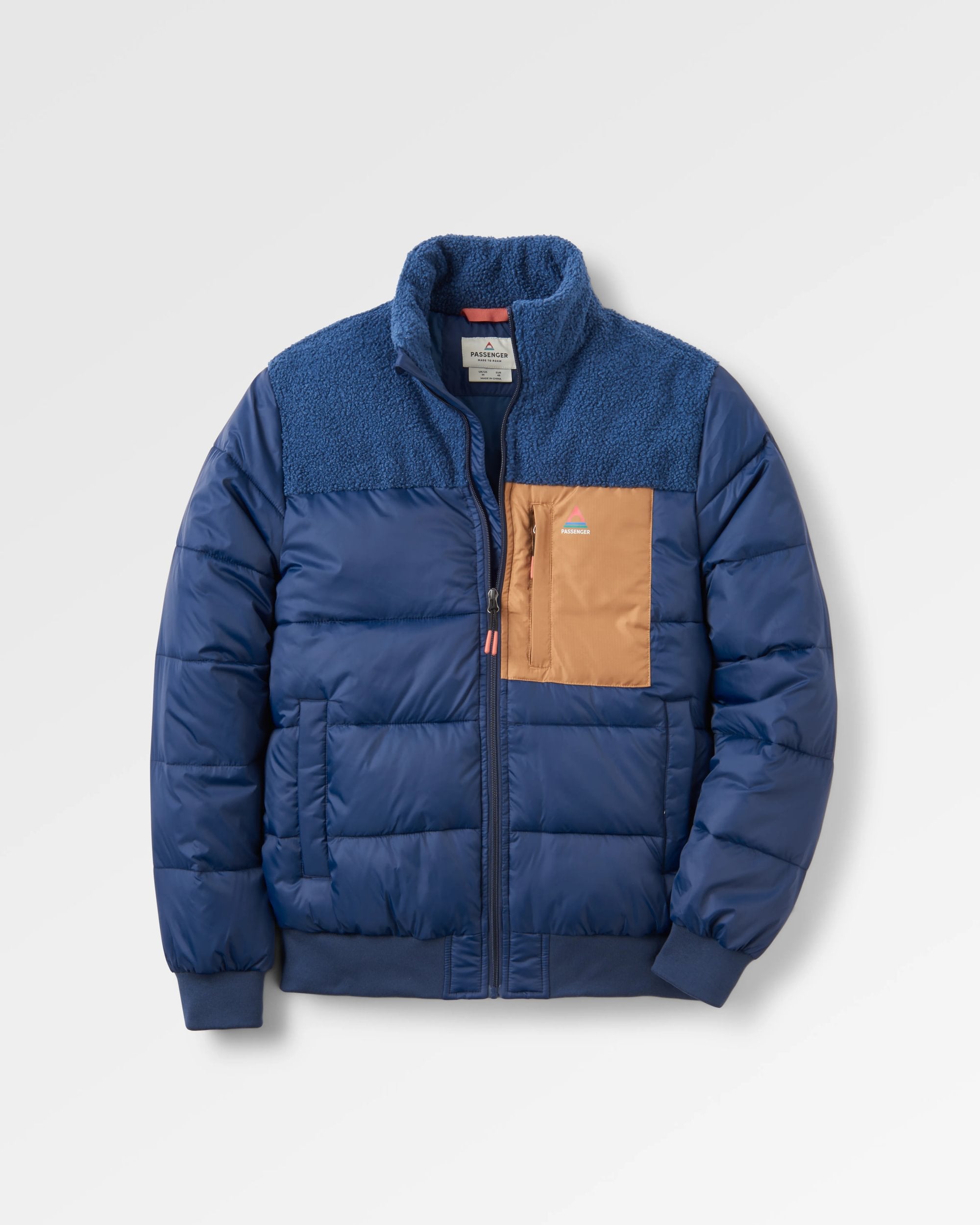 Journey Recycled Insulated Jacket Rich Navy/Dark Denim – Passenger
