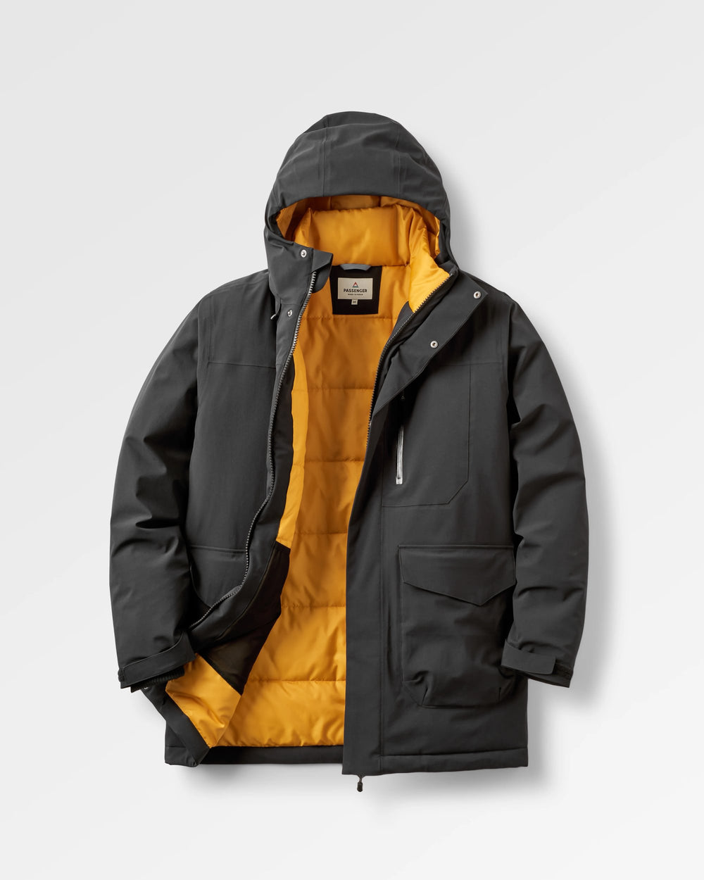 Rainier Waterproof Parka Black – Passenger