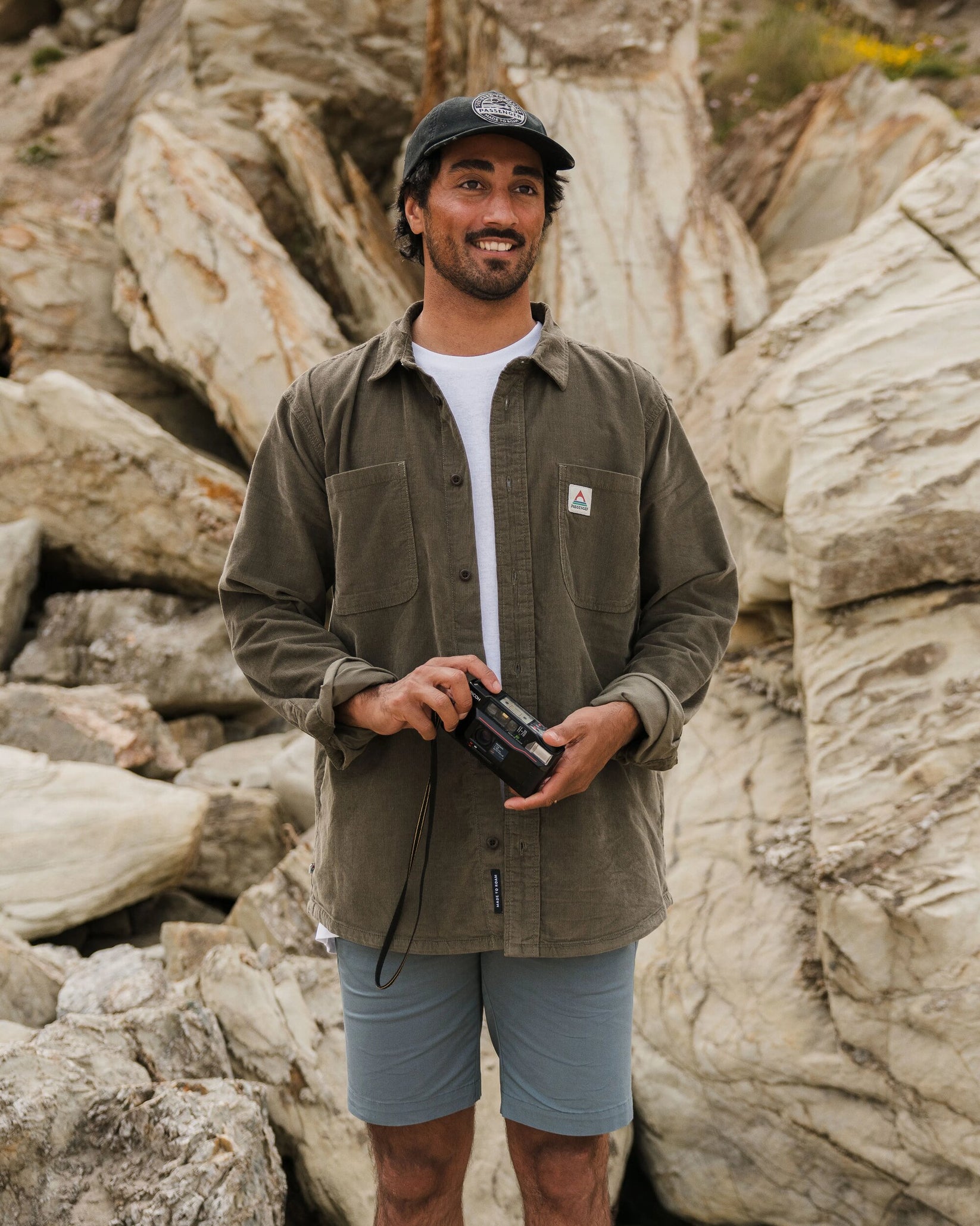 Backcountry Cord Light Shirt Dusty Olive – Passenger