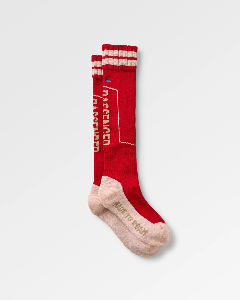 Snowscape Socks Red Ochre – Passenger