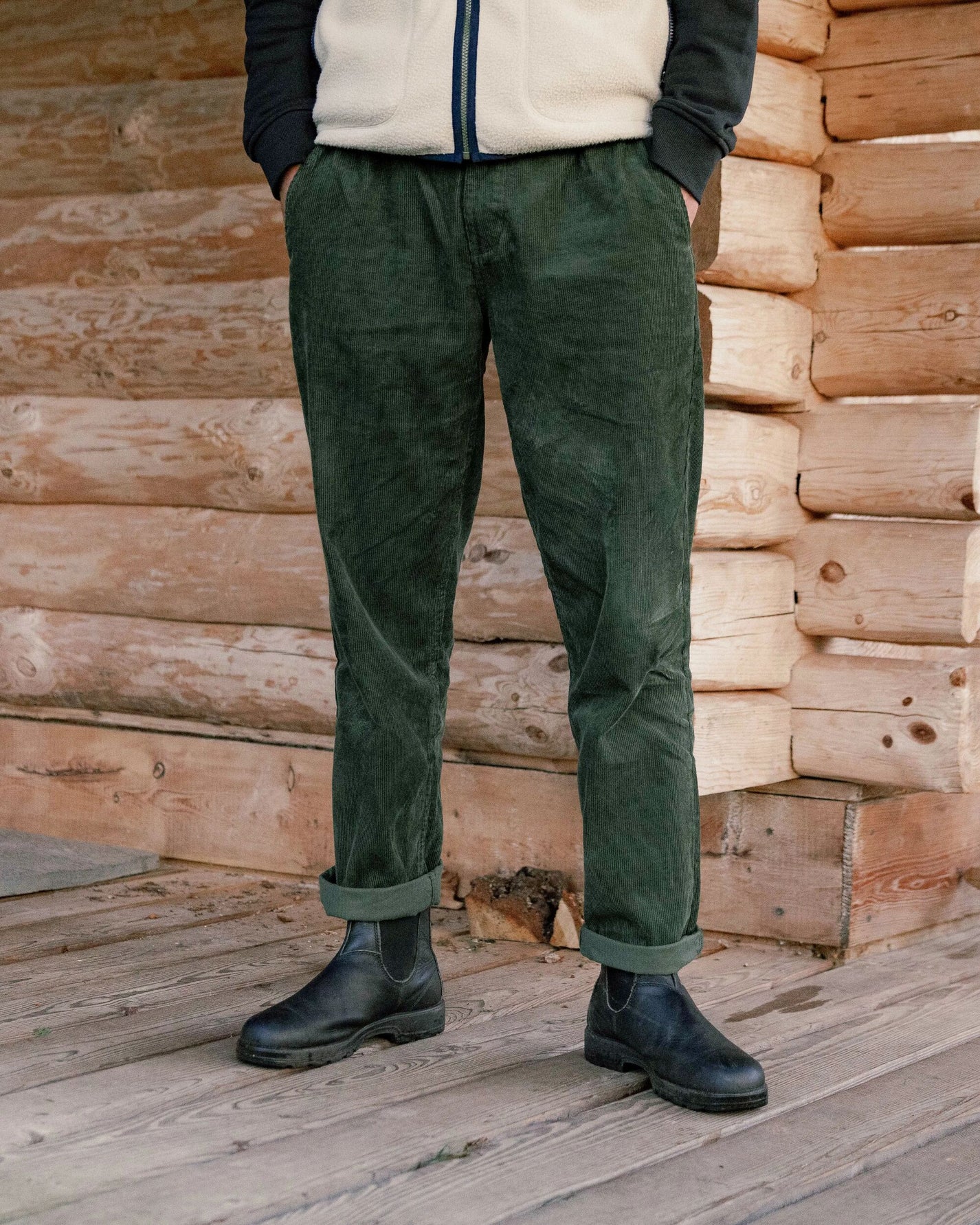 Adventurer Cord Trouser Fir Tree – Passenger