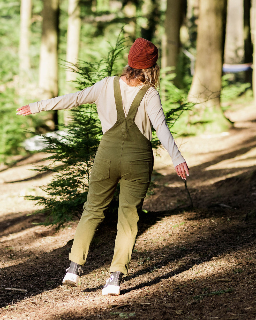 Roamist Organic Cotton Dungarees Khaki – Passenger