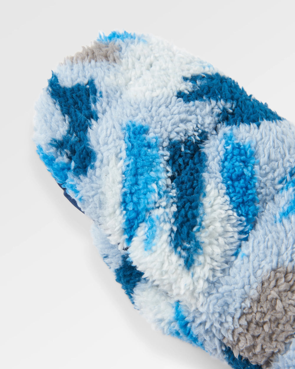 Avalanche Sherpa Mittens Abstract Mountain Blue Steel – Passenger