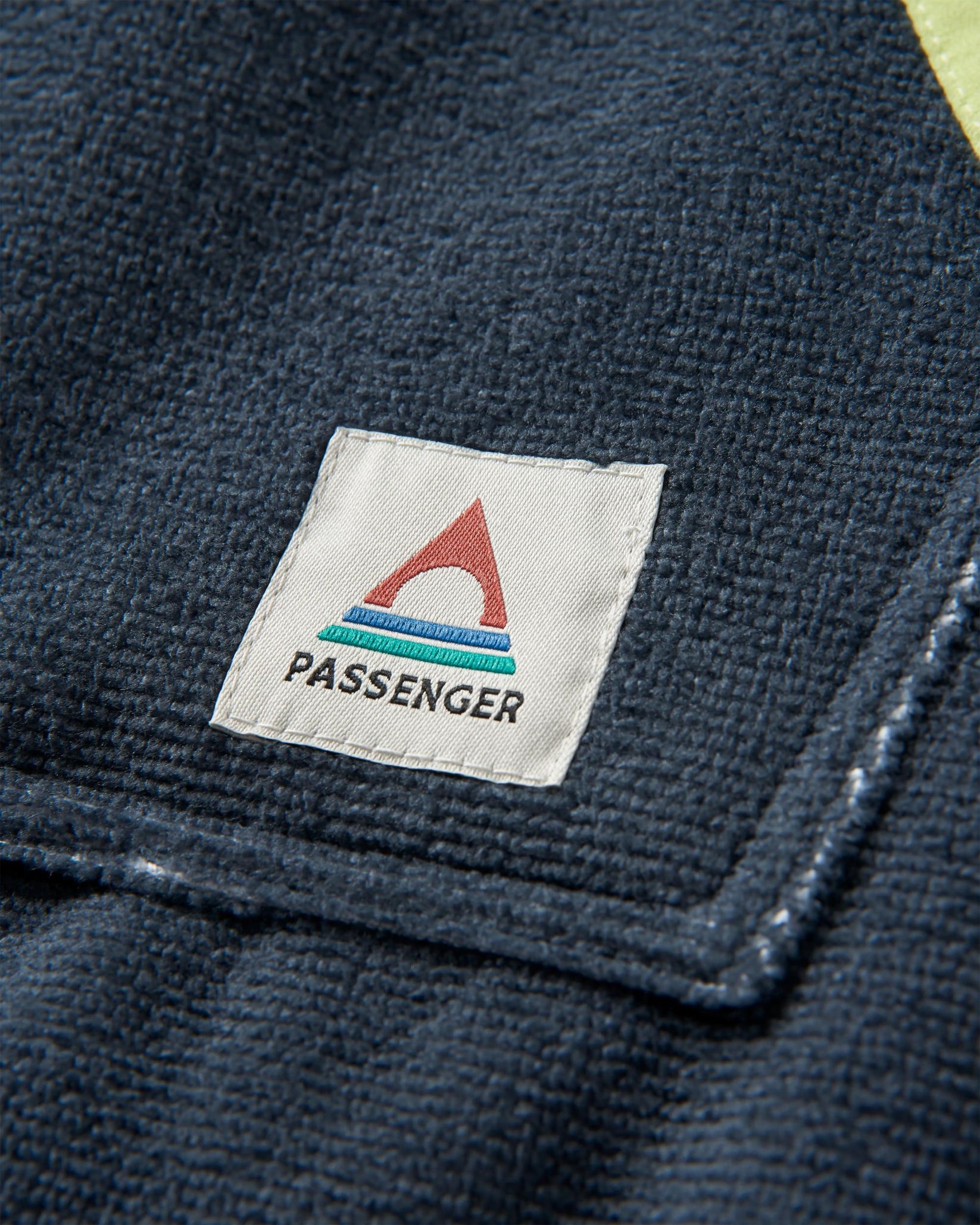 Tulum Recycled Towel Poncho Grape / Charcoal – Passenger