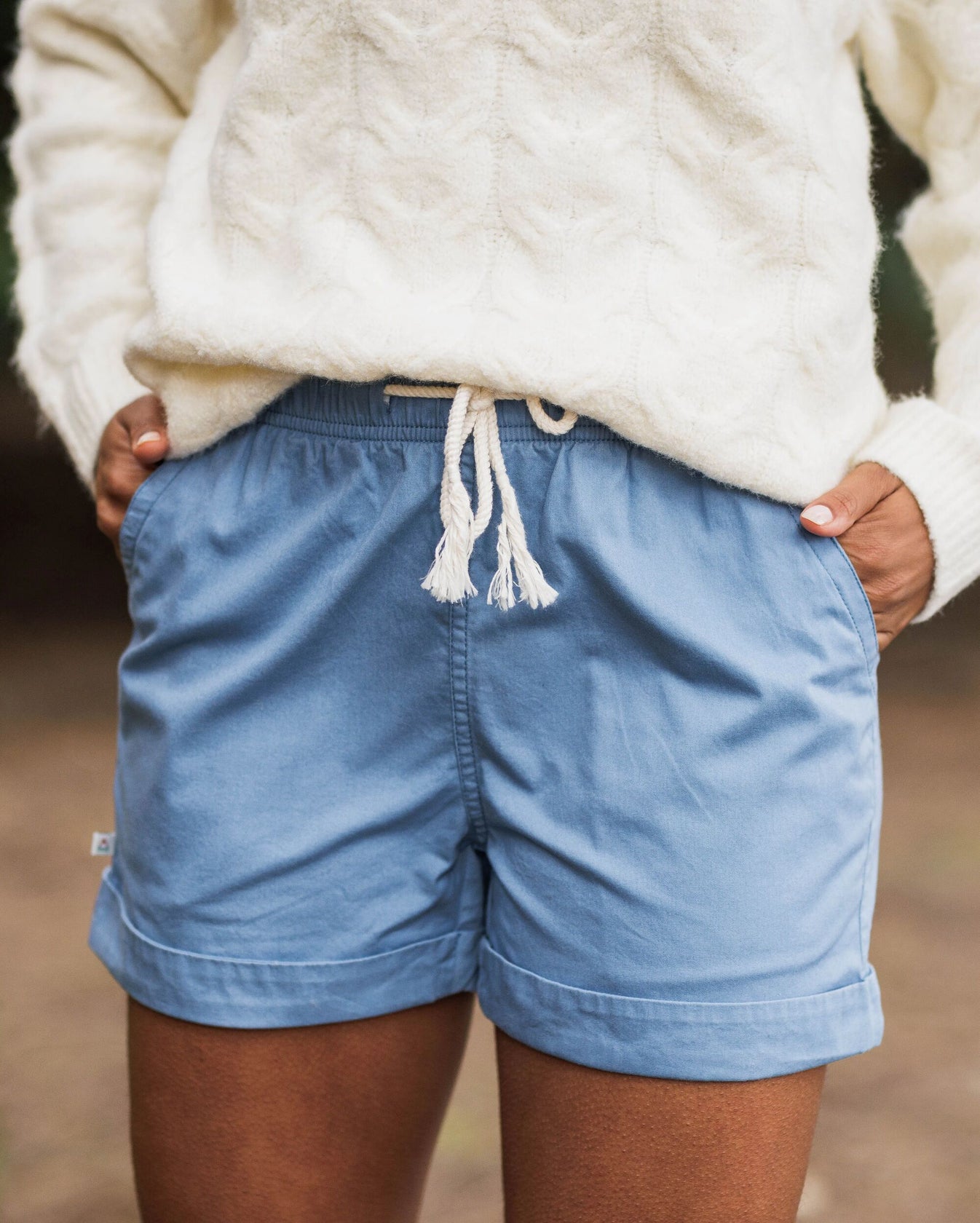 Santosa Twill Short Blue Shadow – Passenger