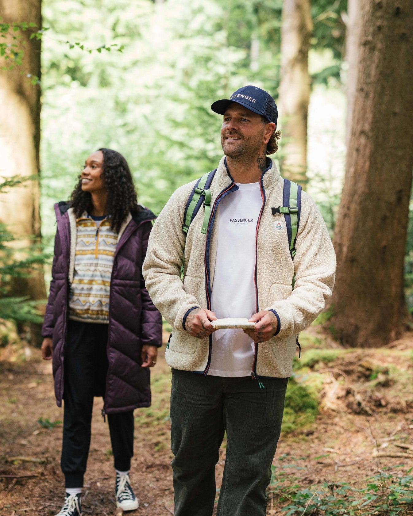 Tripper 2.0 Full Zip Recycled Sherpa Fleece Oatmeal – Passenger