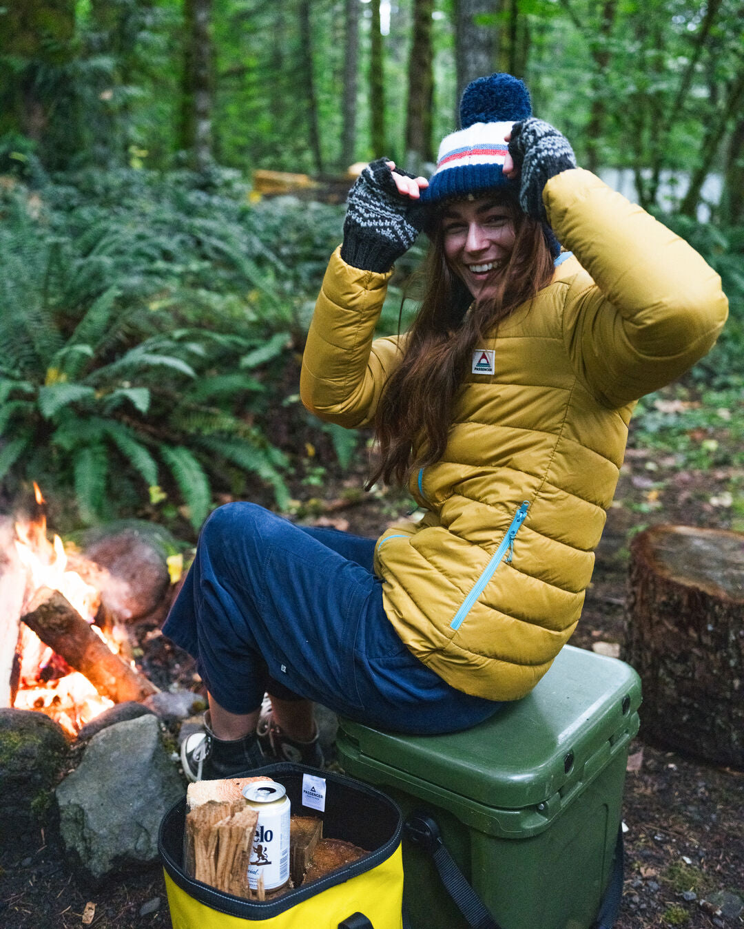 Pow Recycled 2.0 Insulated Jacket Mustard Gold – Passenger