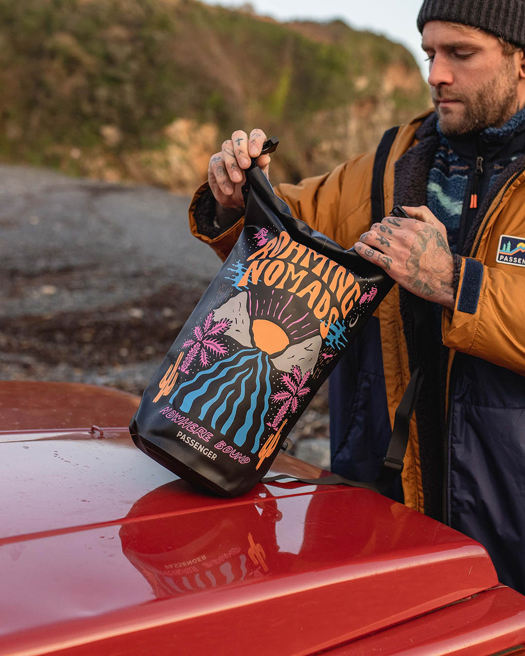 Tide 10L Recycled Dry Bag Roaming Nomads – Passenger