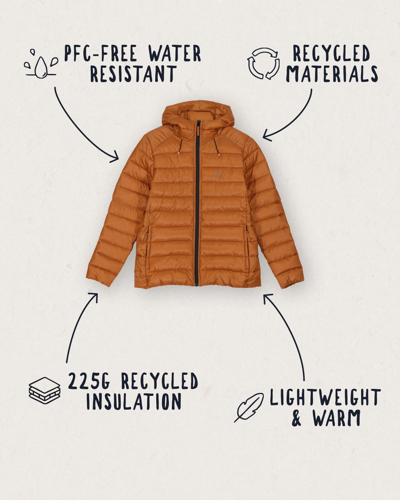 Pow Insulated Jacket Glazed Ginger – Passenger