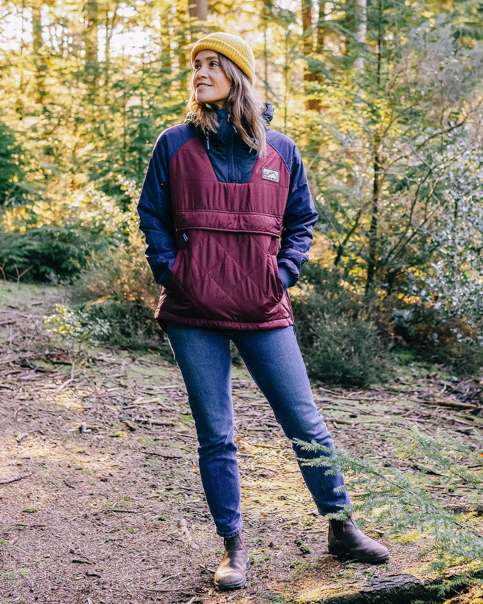 Ocean Recycled Insulated Anorak Windsor Wine – Passenger
