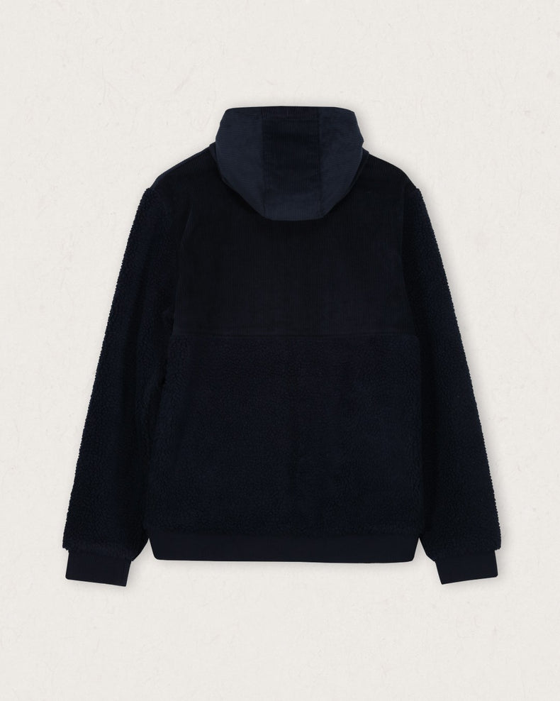 Adventure Recycled Deep-Pile Sherpa Fleece - Deep Navy – Passenger