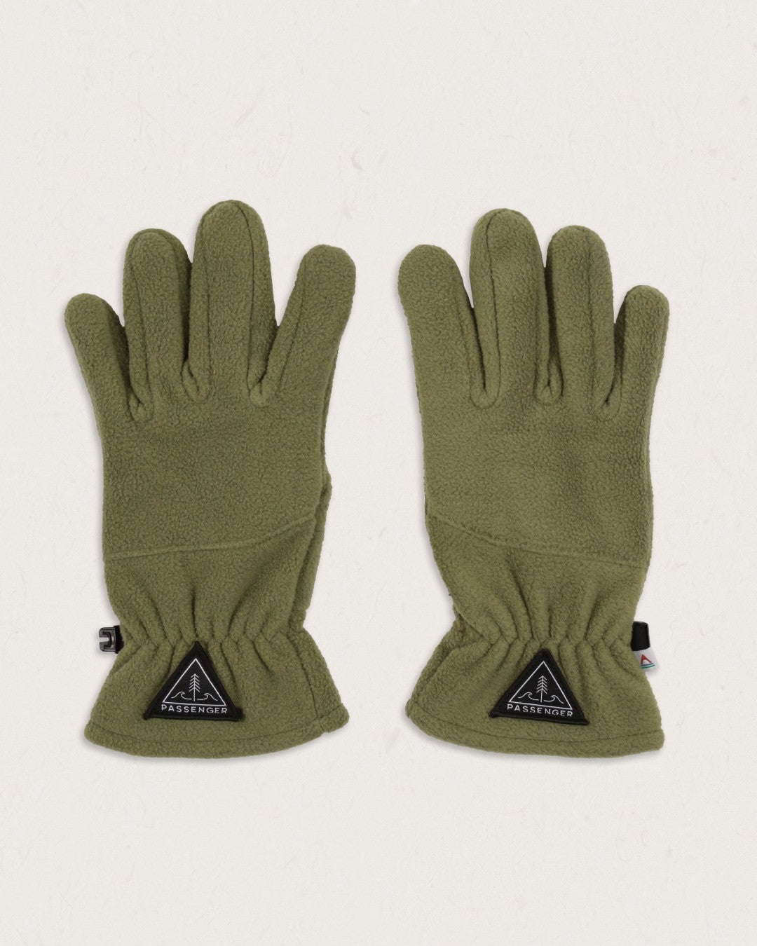 Daytrip Recycled Polar Fleece Touch Screen Gloves Khaki – Passenger