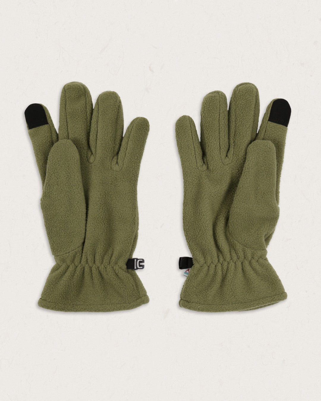 Daytrip Recycled Polar Fleece Touch Screen Gloves Khaki – Passenger