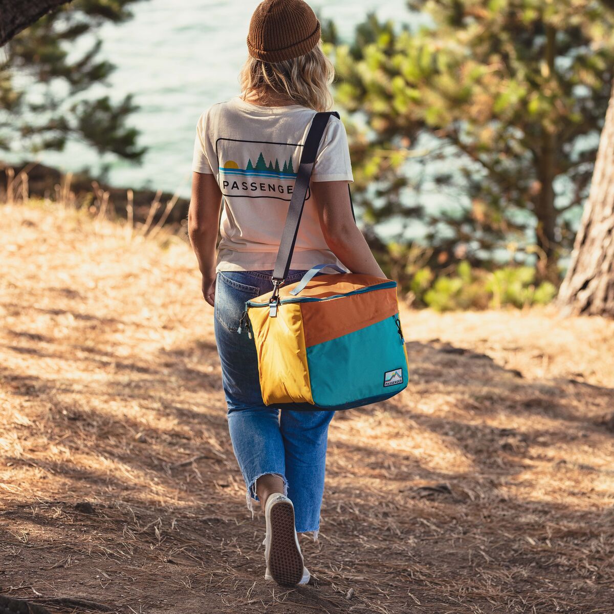 Day Pack Recycled Cooler Bag Multi Colour – Passenger