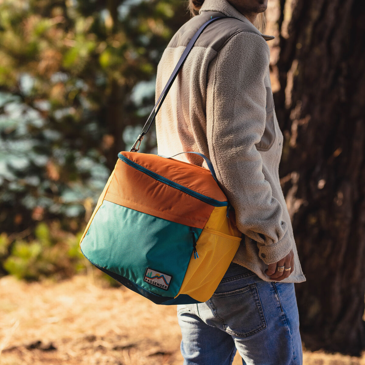 Day Pack Recycled Cooler Bag Multi Colour – Passenger