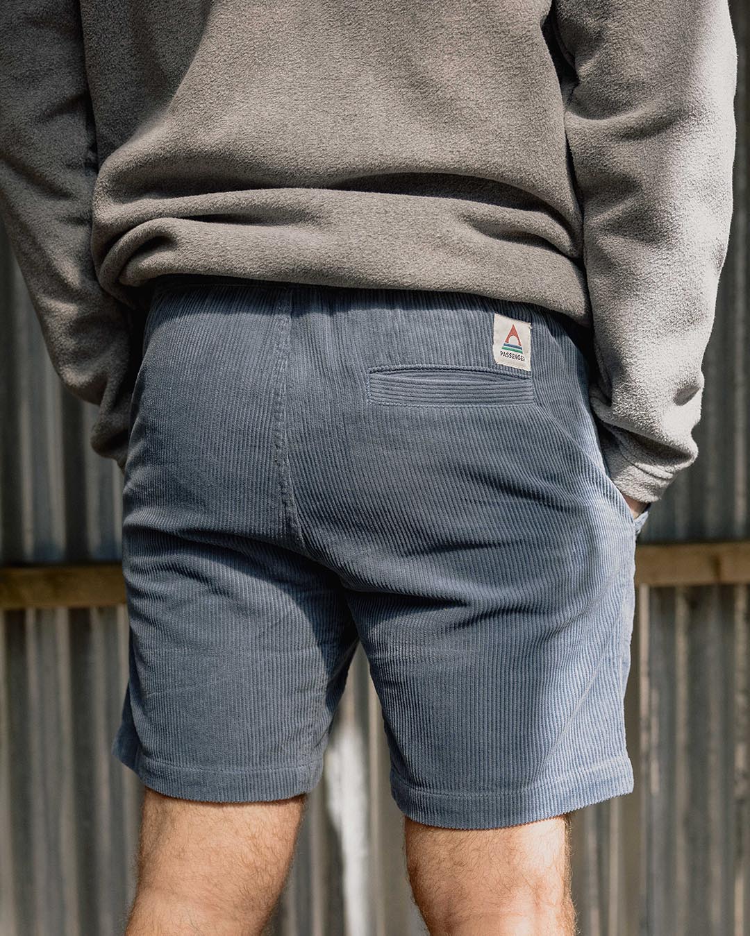 Topanga Cord Short Stone Blue – Passenger