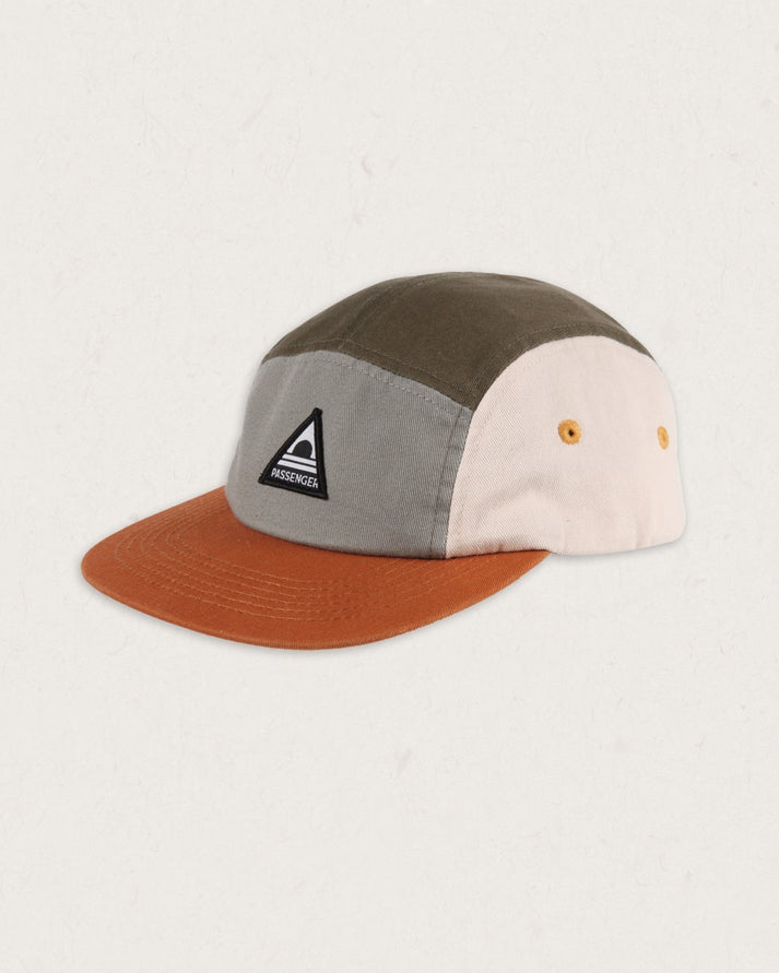 Fixie Recycled 5 Panel Cap Apple Green Multi – Passenger