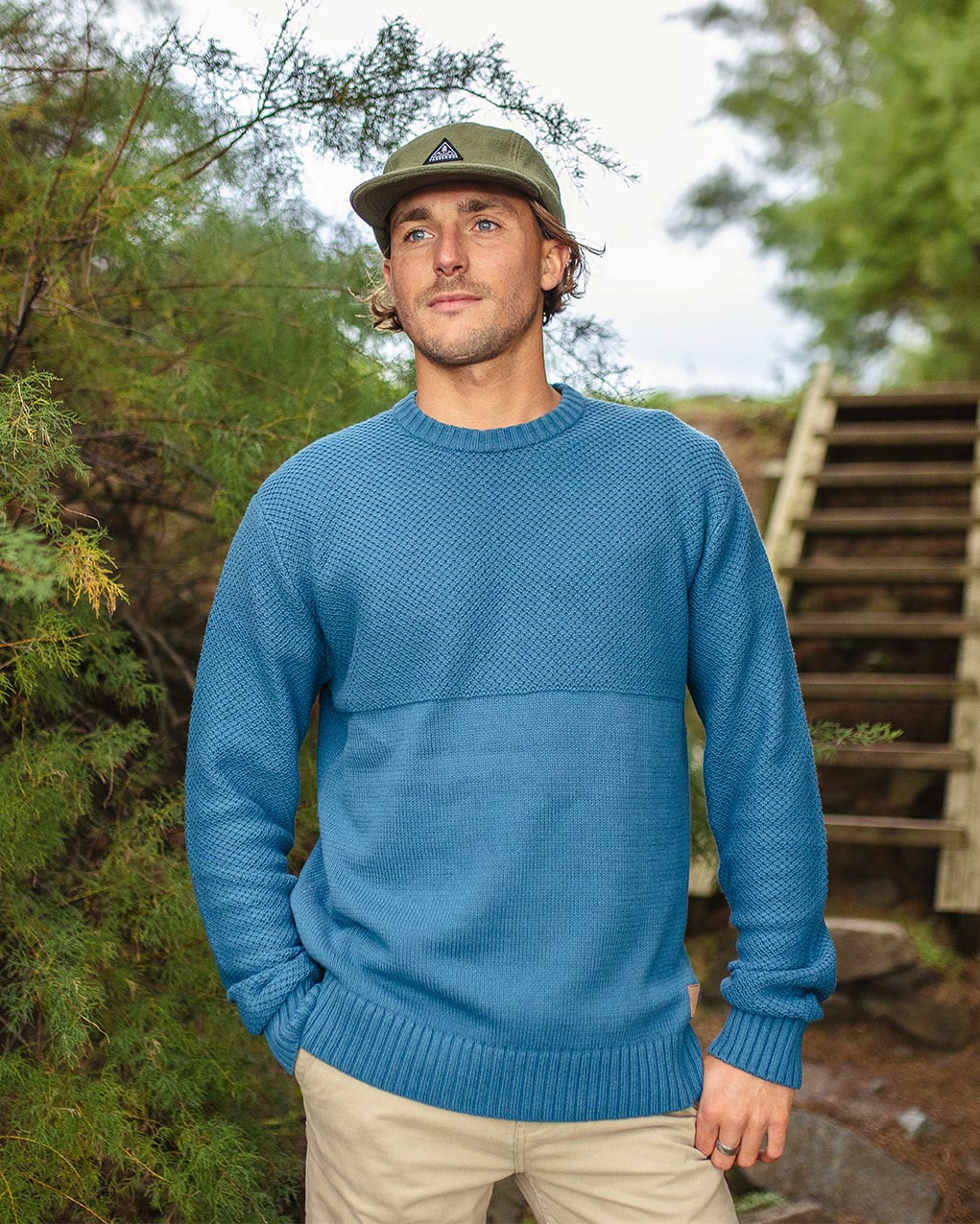Swell Knitted Jumper Blue Steel – Passenger